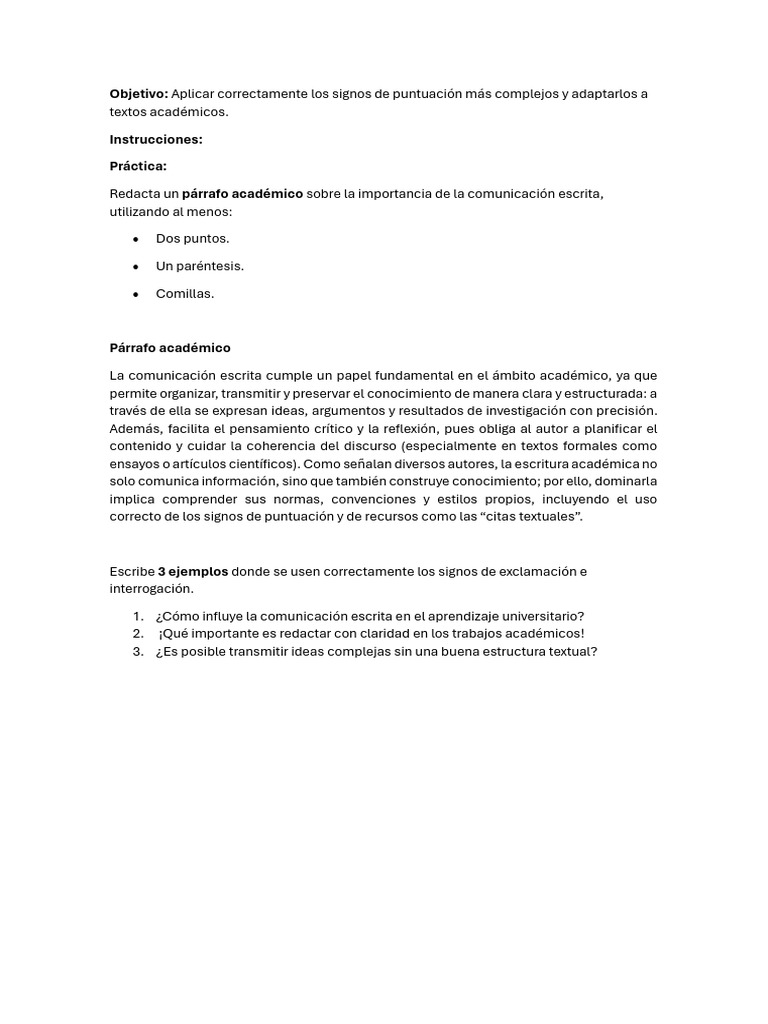 U1 S1 Tarea 1 Uso Avanzado y Aplicación en Textos Formales | PDF