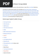 List of Interscope Records Artists - Wikipedia | PDF | American Music ...