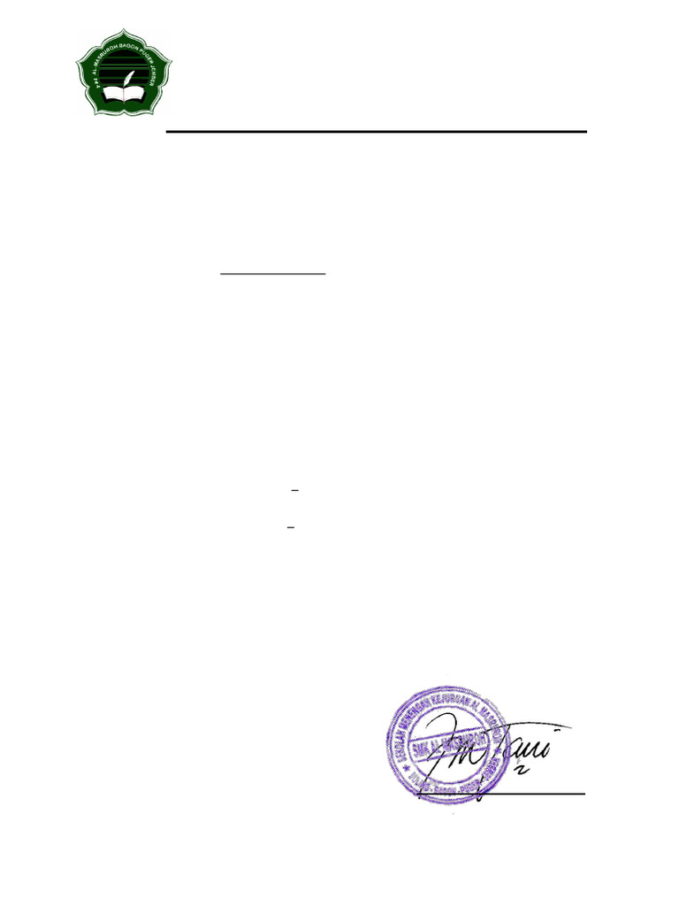 Surat Permohonan Penguji Eksternal | PDF
