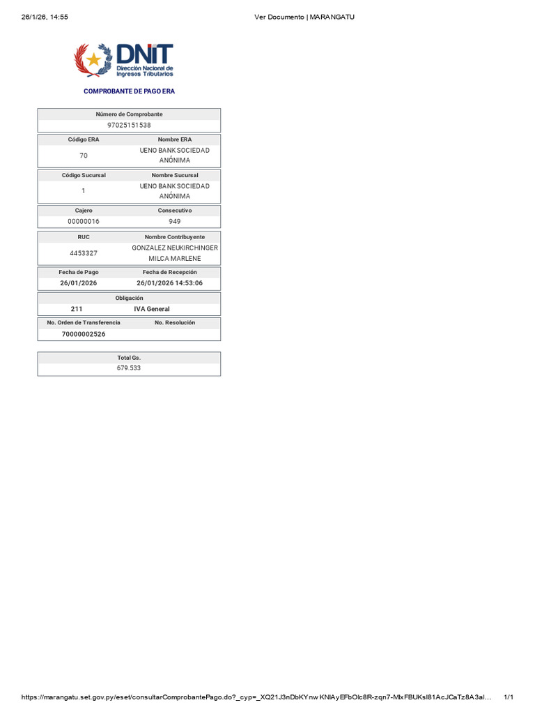 Iva 12-2025 Pago | PDF
