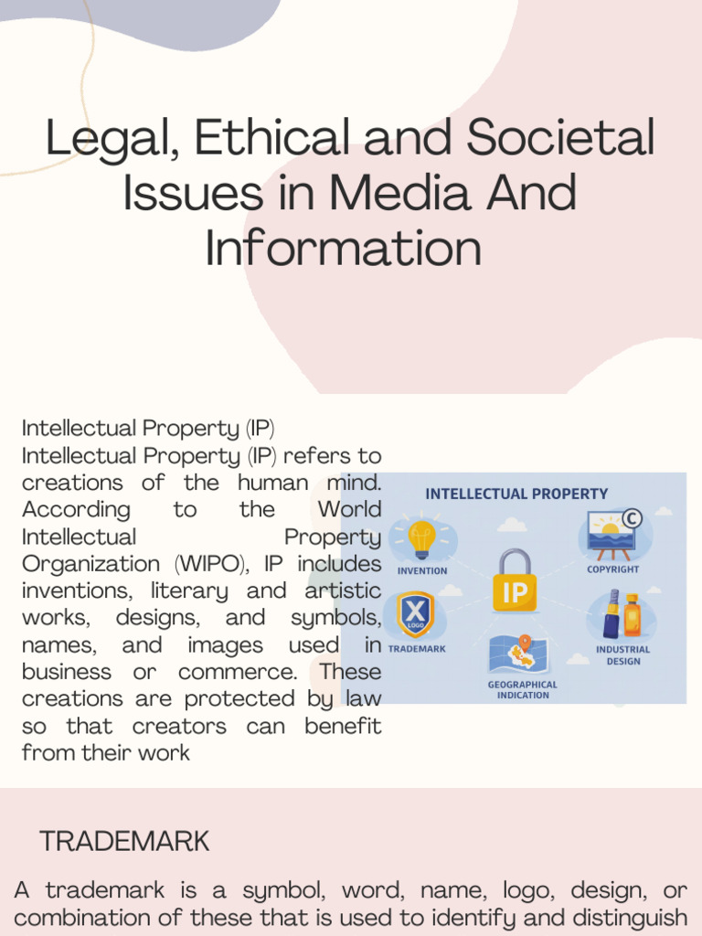 Pastel Blobs Basic Simple Presentation 20260109 083010 0000 | PDF | Intellectual Property ...