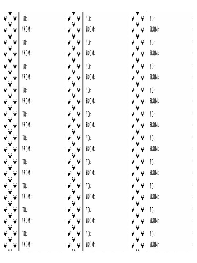 Christmas Labels 2023 | PDF