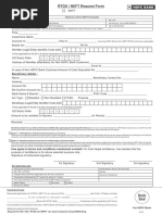 Yes Bank RTGS/NEFT Form Instructions | PDF | Personal Finance | Banking ...