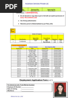 Accenture Employee Exit Checklist | PDF | Travel Visa | Laptop