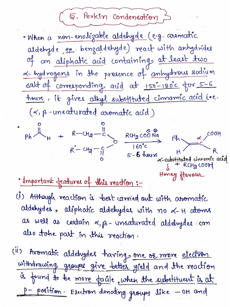 Name Reactions Part 3 | PDF