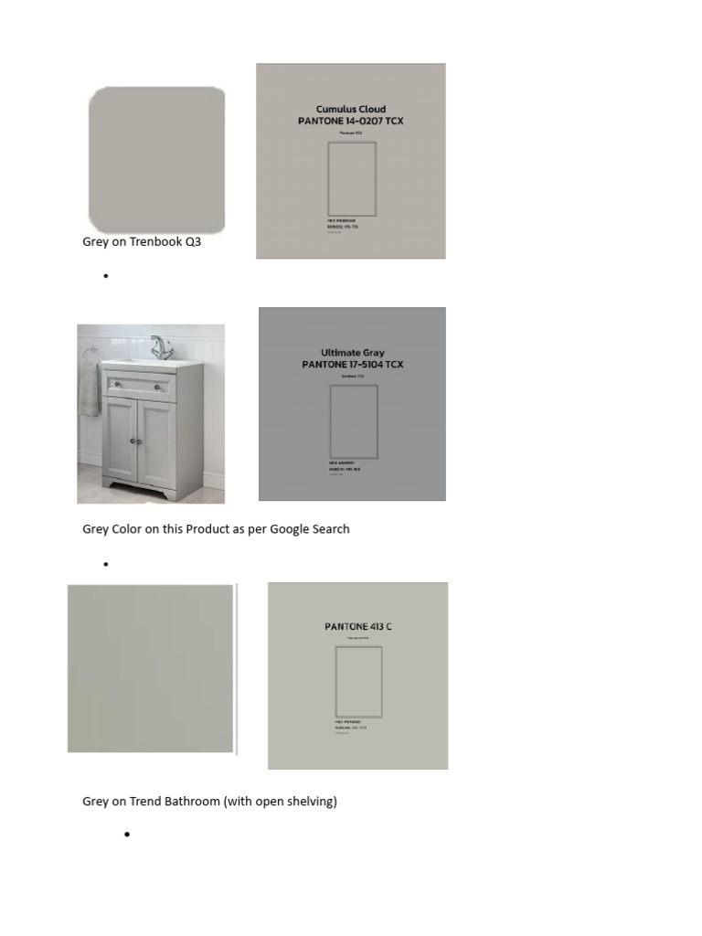 Warna Rekomendasi Grey | PDF