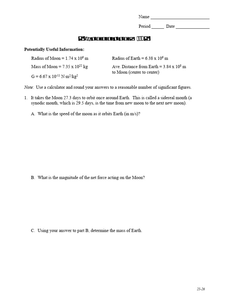 05 WS Satellites H | PDF
