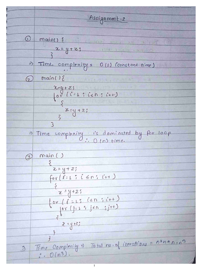 Assignment 2 Dsa | PDF