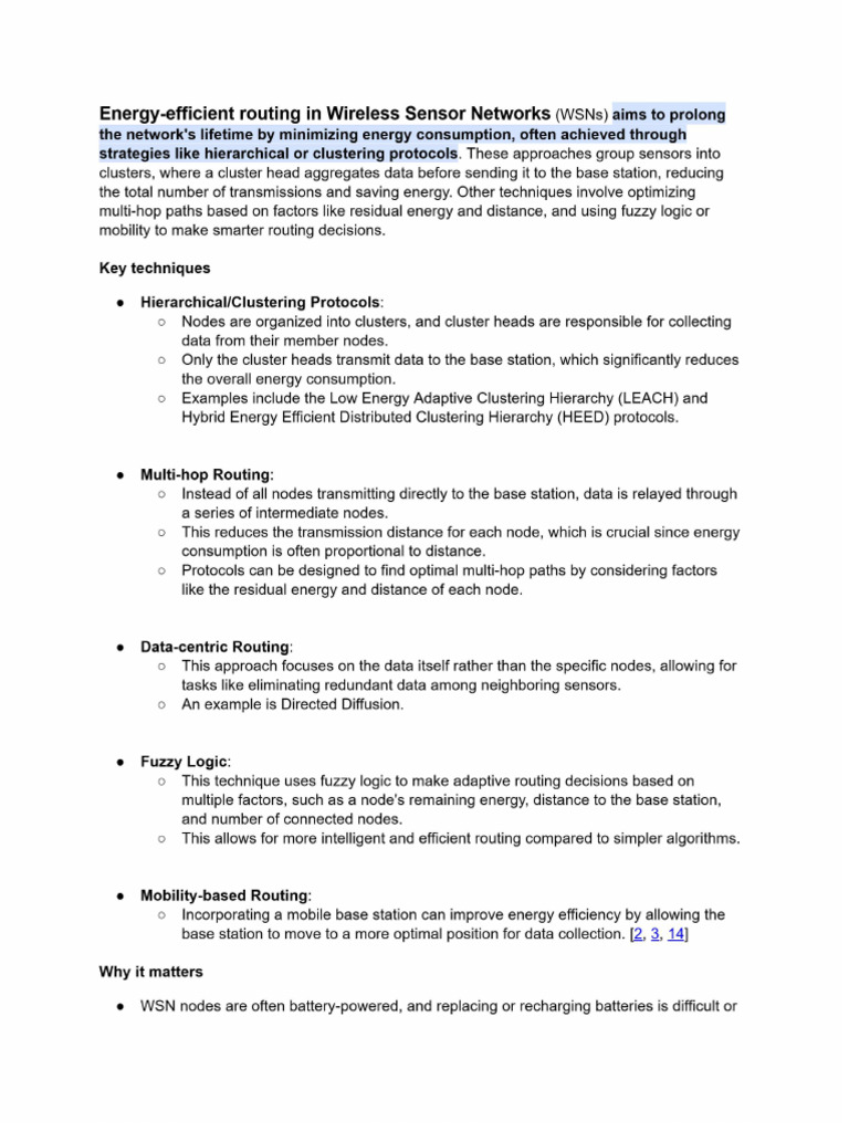4 - Energy Efficient Routing | PDF