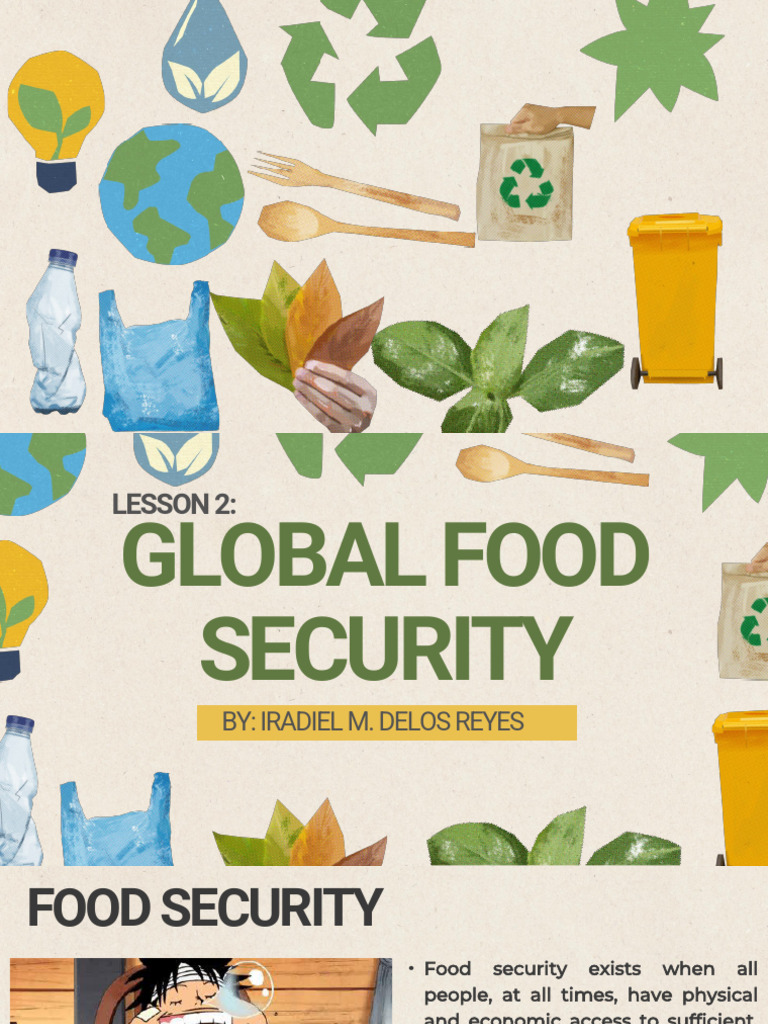 Chapter 6 l2 Global Food Security | PDF | Food Security | Nutrition