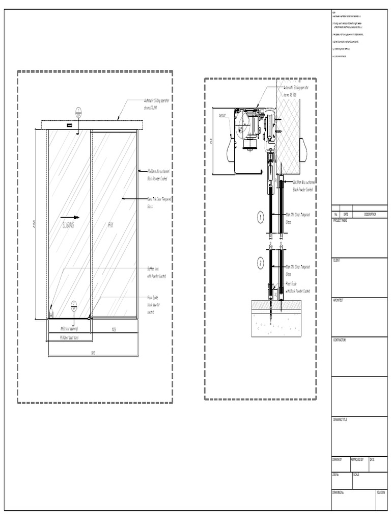 Automatic Sliding Door | PDF