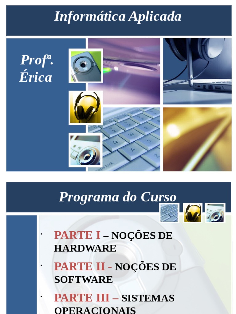 Informática Aplicada: Conceitos Básicos | PDF | Sistema operacional ...