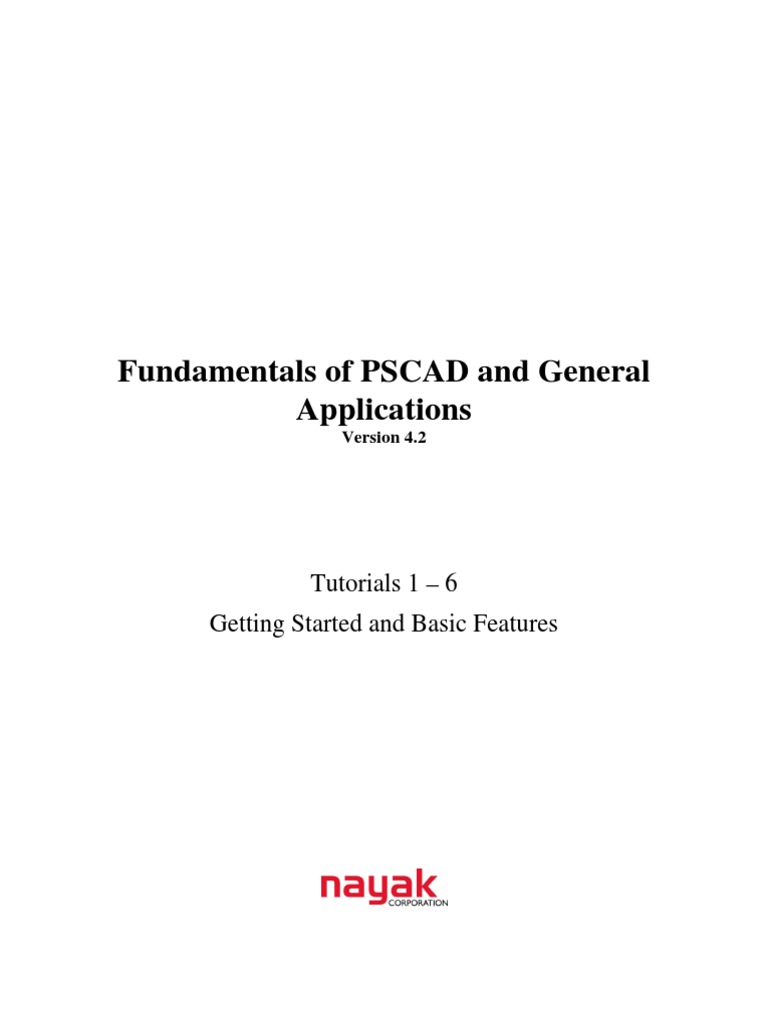 PSCAD Tutorial | Download Free PDF | Capacitor | Parameter (Computer Programming)