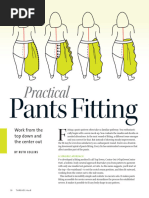 Anatomy of Pants: Key Components Explained | PDF | Trousers | Seam (Sewing)