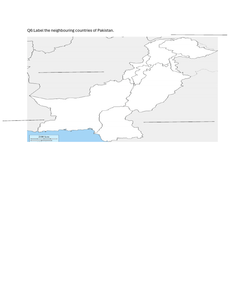 Map of Neighbour Countries | PDF
