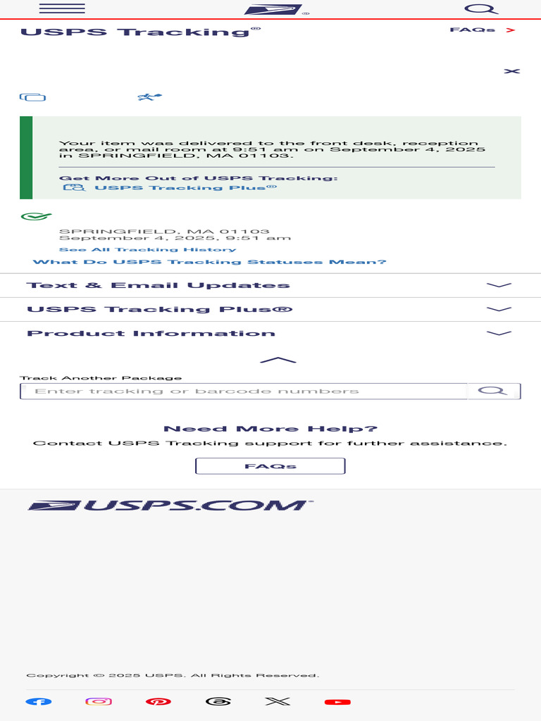 USPS Tracking® Results | PDF | Economy Of The United States | Transport
