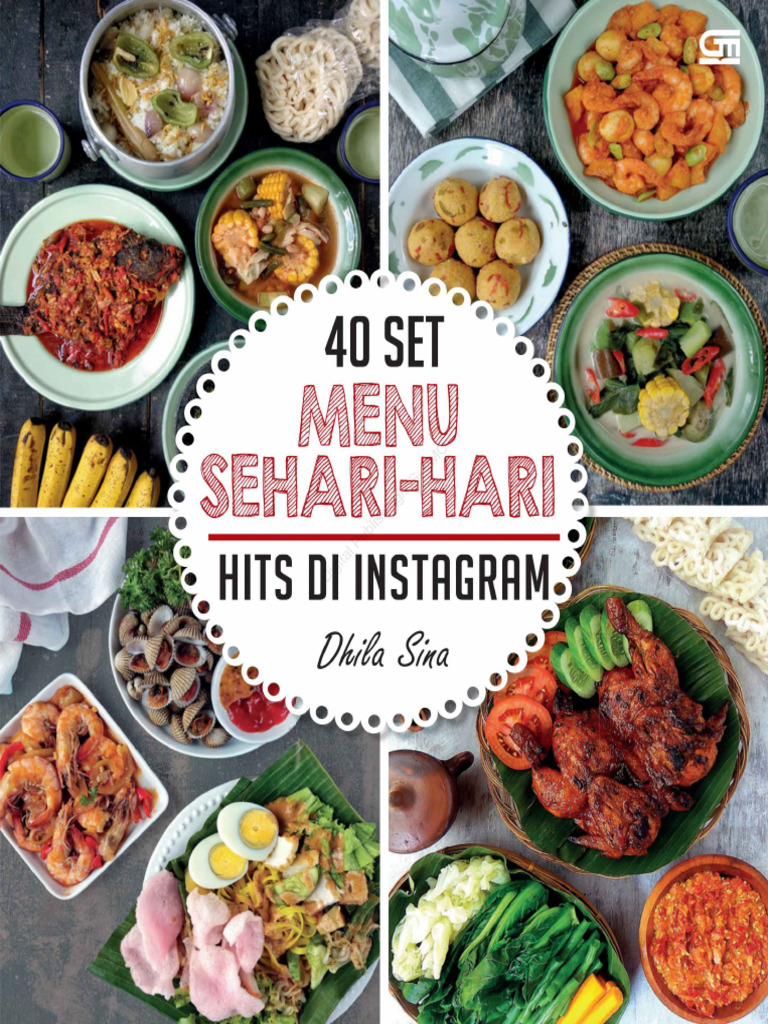 40 Set Menu Sehari Hari Dhila Sina 1 | PDF