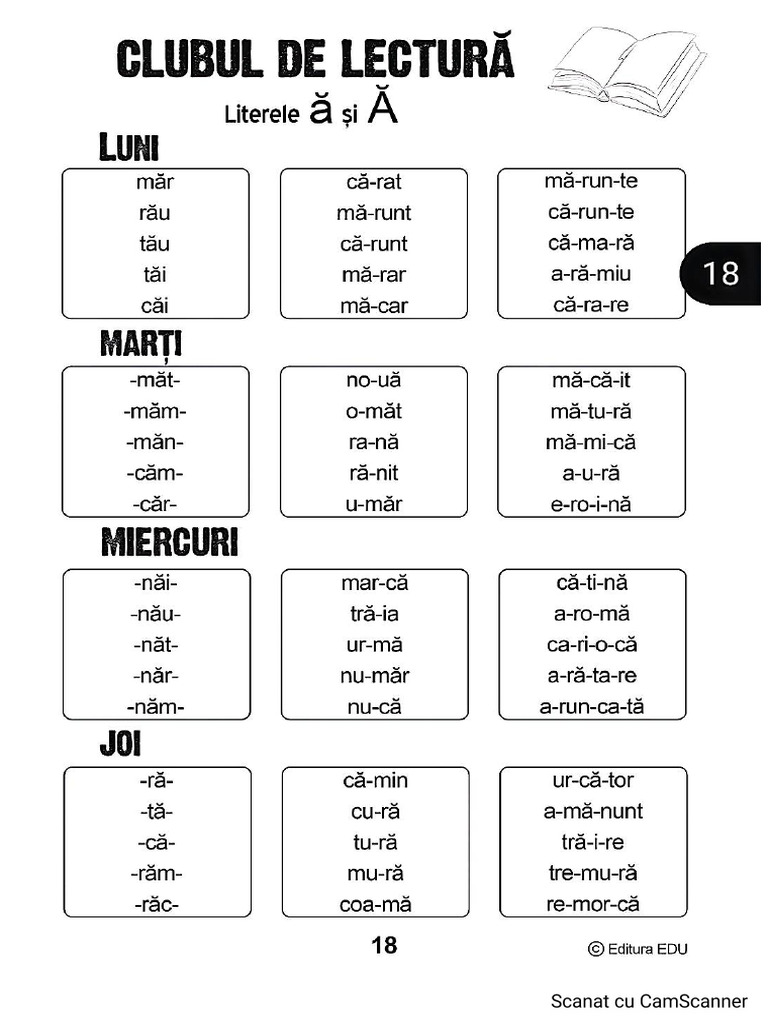 Litera Ă Citire | PDF