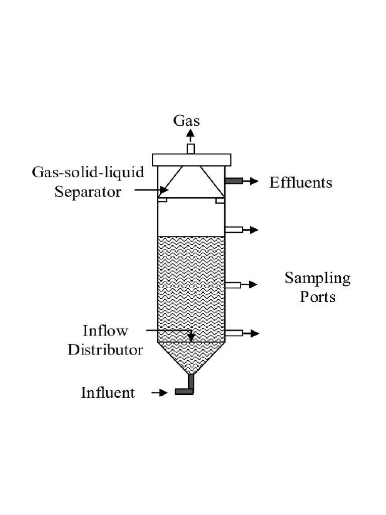 Schematic Diagram of the UASB Reactor | PDF