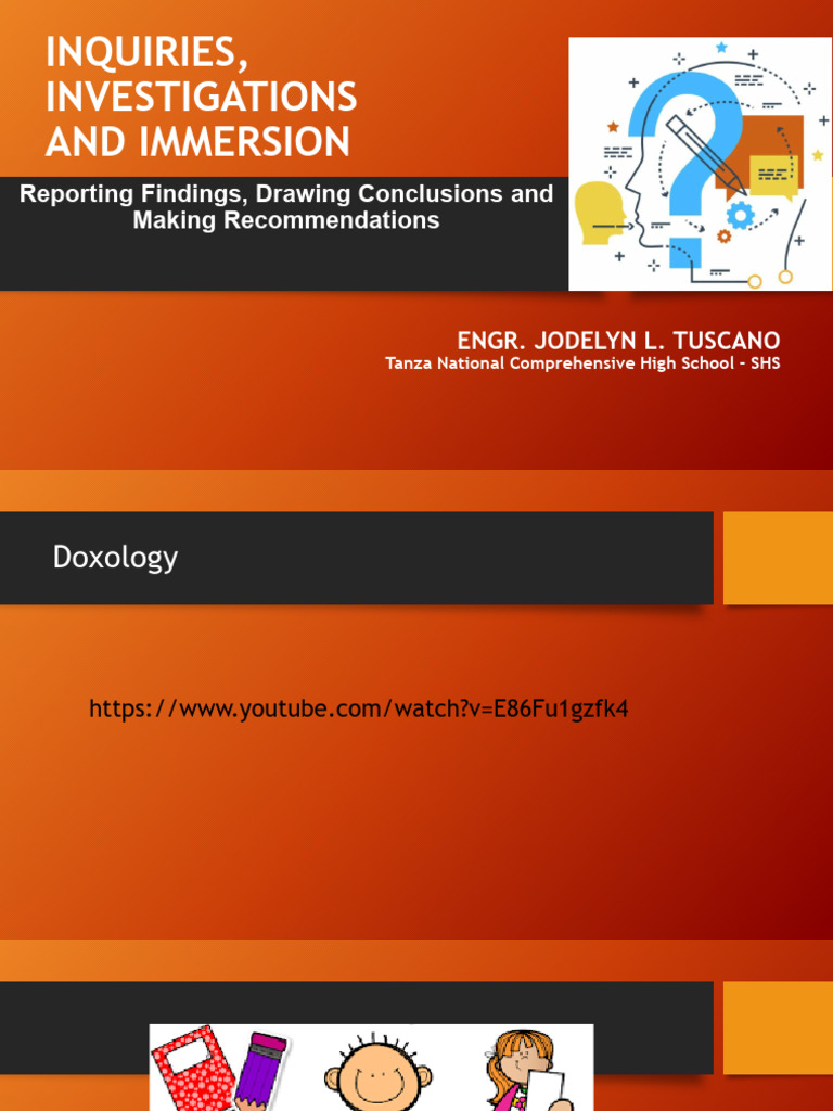 5 Summary Conclusion and Recommendation | PDF | Argument | Cognition