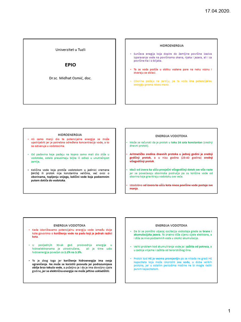 7 HIDROELEKTRANE | PDF