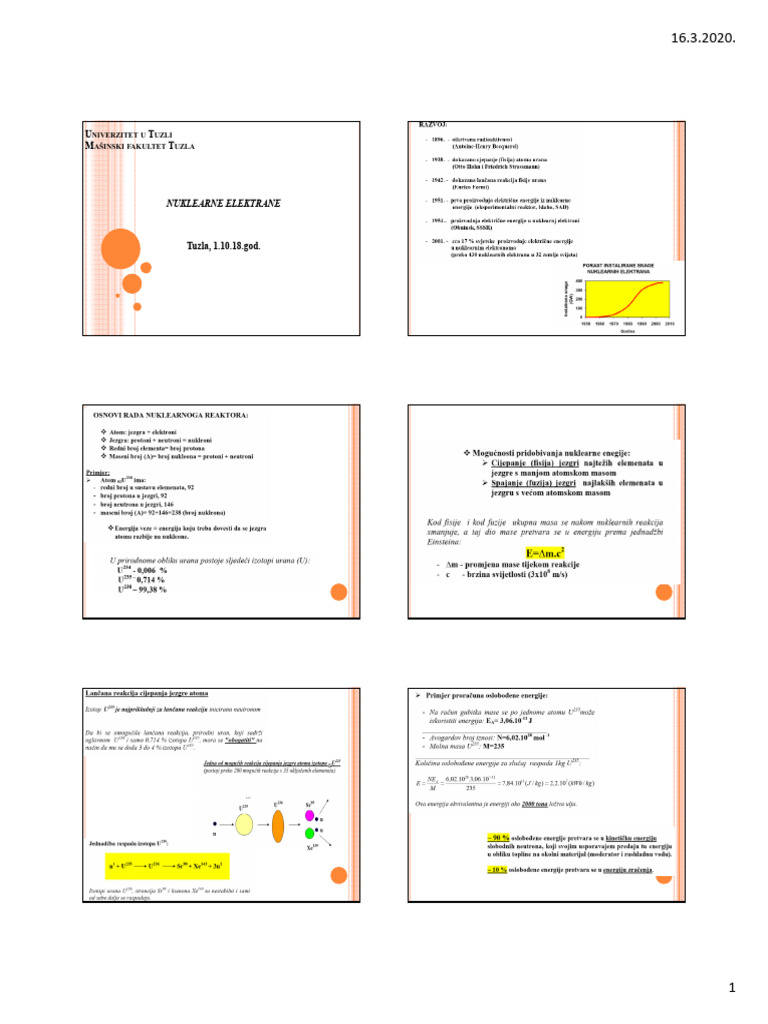 6 Nuklearne Elektrane | PDF