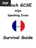 GCSE Russian Speaking Exam Guide | PDF | Question | Communication