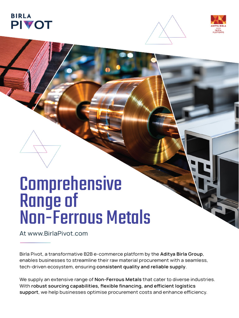 Non Ferrous Range Brochure | PDF | Wire | Copper