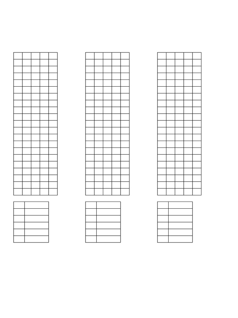 Jee Omr Sheet Column Wise | PDF
