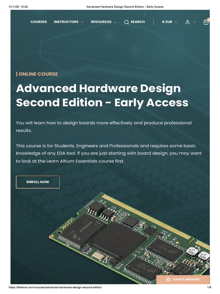 Advanced Hardware Design | PDF