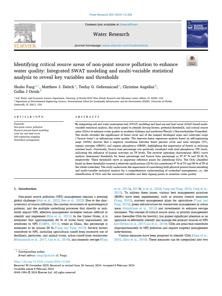 Art-009-Identifying Critical Source Areas of Non-point Source Pollution ...