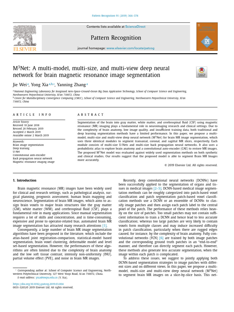 A Multi-Model, Multi-Size, and Multi-View Deep Neural | PDF | Image ...
