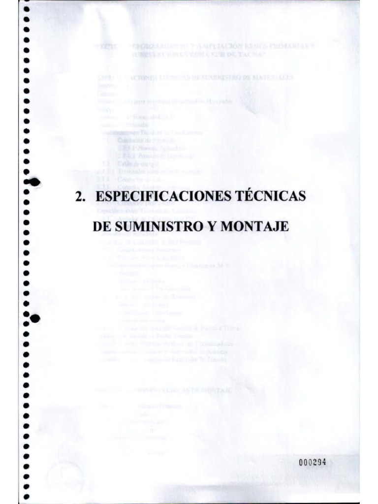 02 Especific Suministro | PDF | Hormigón