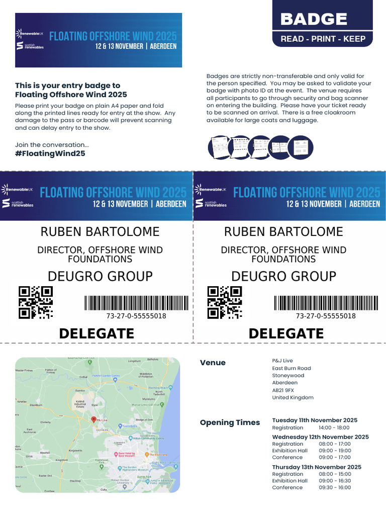 Deugro Group Deugro Group: Delegate Delegate | PDF | Input/Output