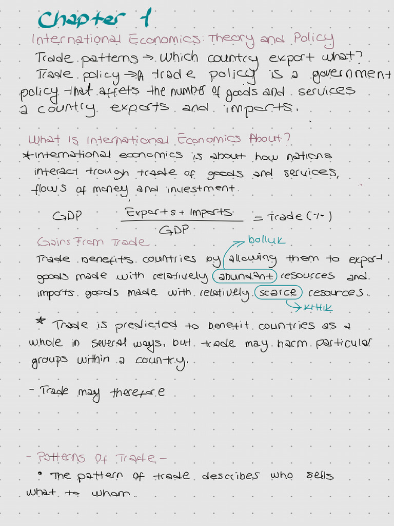 International Economics 241009 090953 | PDF