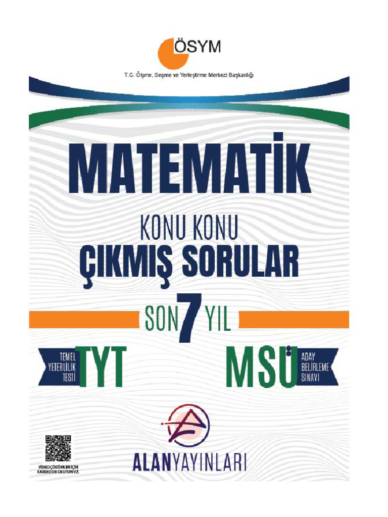 TYT Matematik Alan Yayınları DEMO | PDF