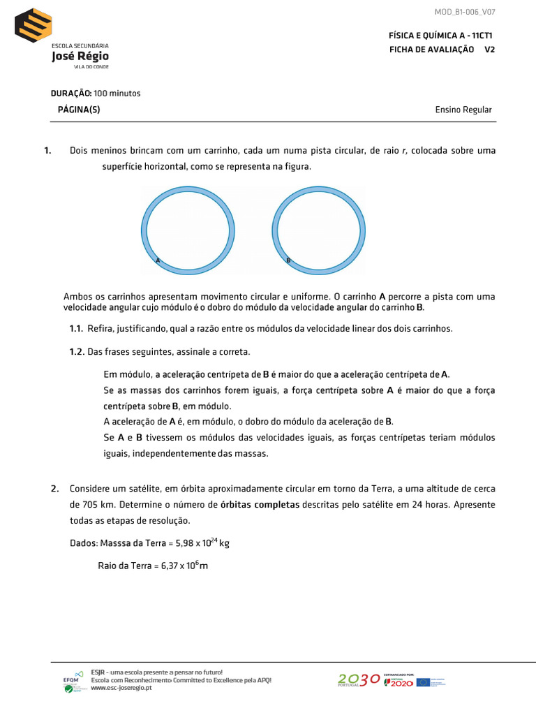 Sandra Azevedo FA3 11CT1 V2 2024 2025 | PDF