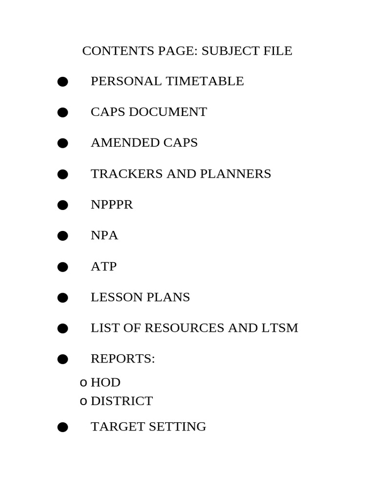 Educator Subject File | PDF