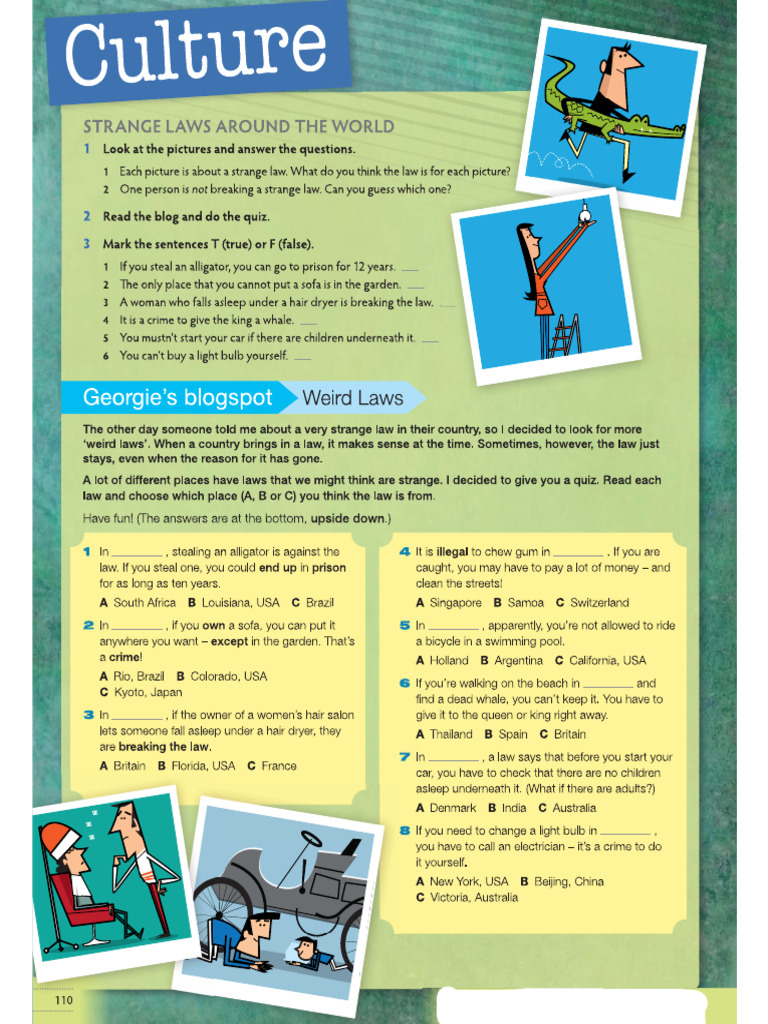 Strange Laws Around The World | PDF