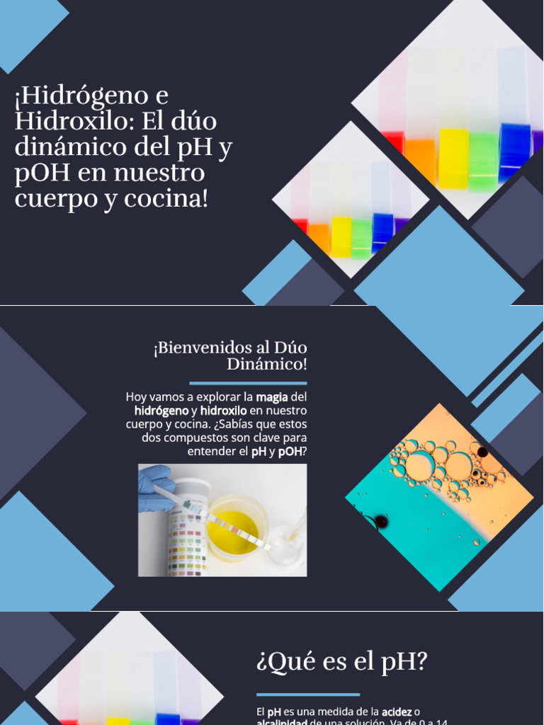 Presentación PH y POH | PDF