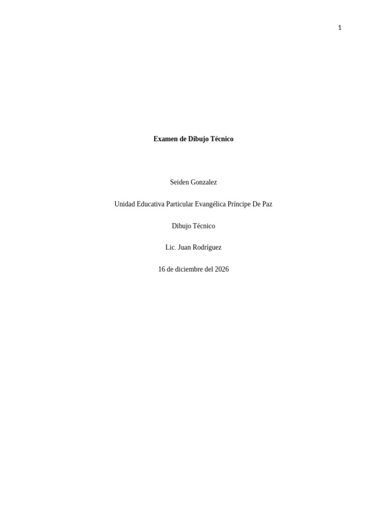 Informe de Dibujo Tecnico | PDF | Creatividad | Diseño de interiores