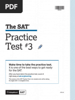 Sat Practice Test 3 Digital | PDF