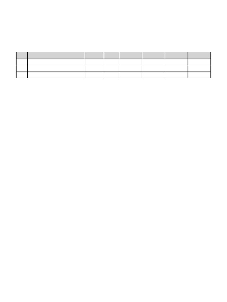 Invoice Table Format | PDF