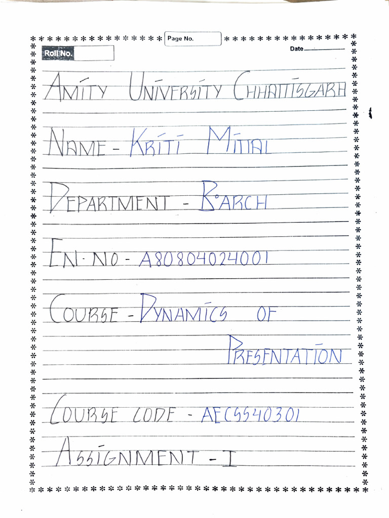 Kriti Mittal Sem 3 b.arch | PDF