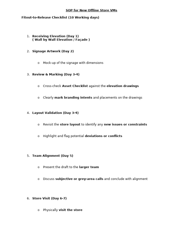 SOP For New Offline Store VMs | PDF