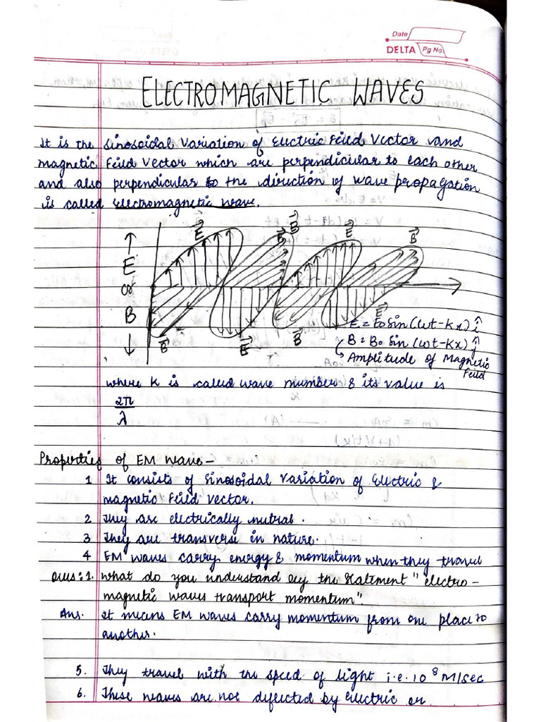 EM Waves Ch-8 | PDF
