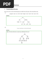 AVL Tree Practice Questions & Solutions | PDF