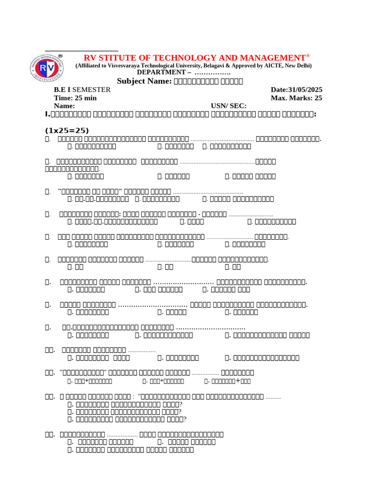 SK Assinment 2 RVITM | PDF