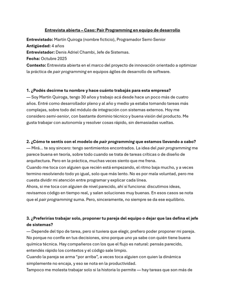 Semi Senior | PDF