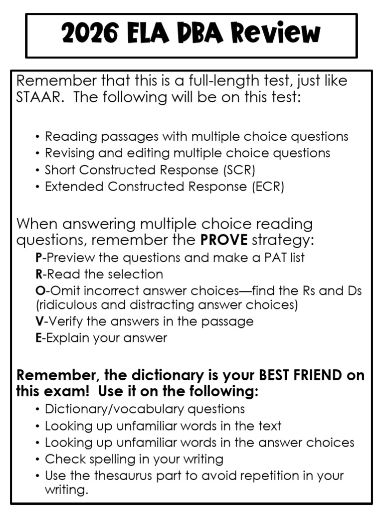 DBA Review Sheet | PDF